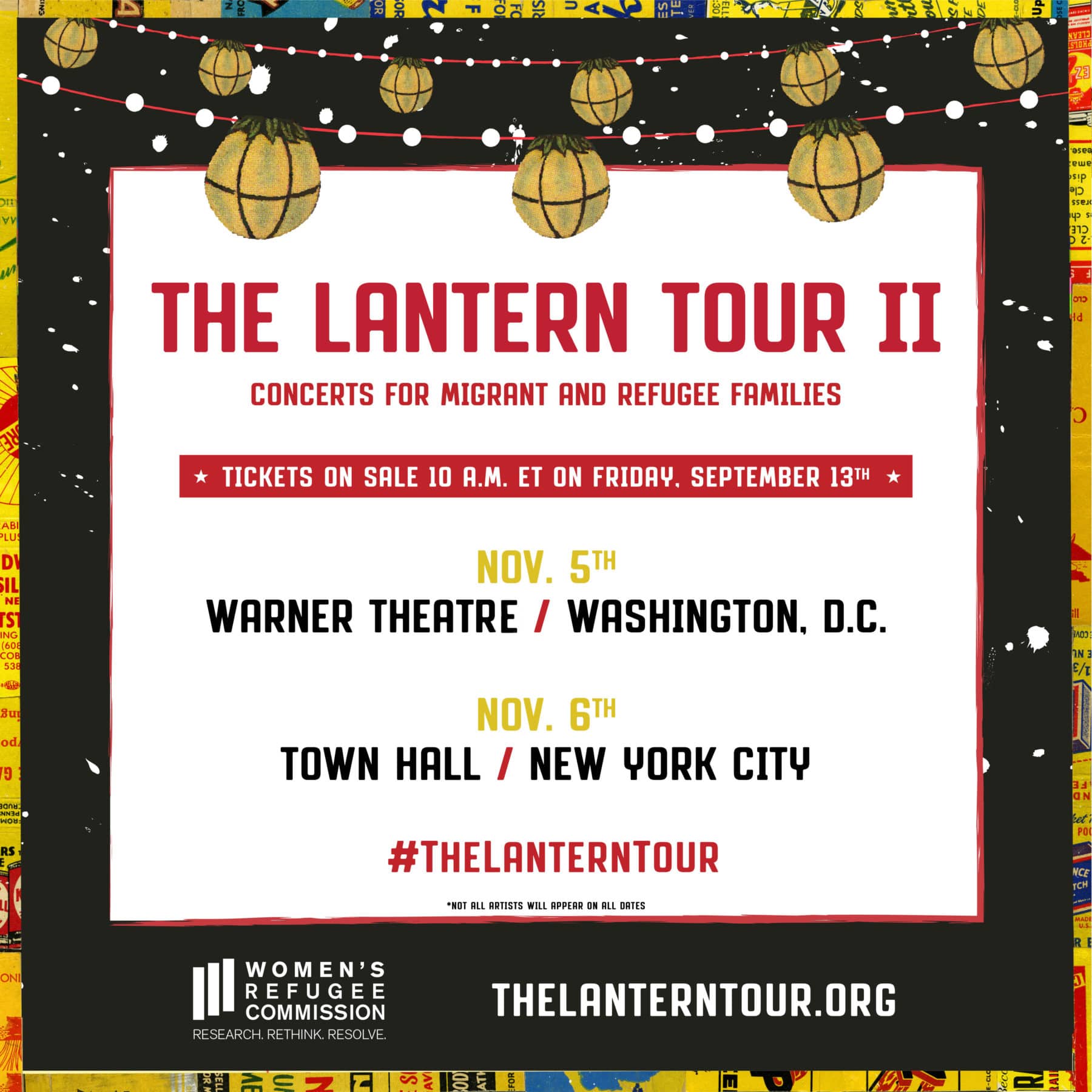 Just Announced: The Lantern Tour II: Concerts for Migrant and Refugee ...